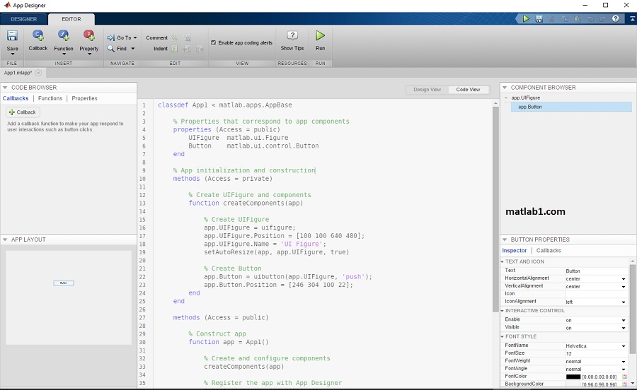 Introduction to App Designer - MATLAB ONE Introduction to App Designer - MATLAB ONE